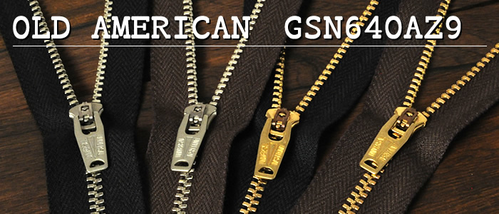 YKK Zipper #3 18cm Gold (GSN64OAZ9 Slider） | LeatherCraftTools.com ...