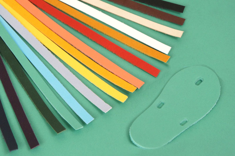 Miniature Beach sandal Kit - LC Premium Dyed Leather Struck Through ...