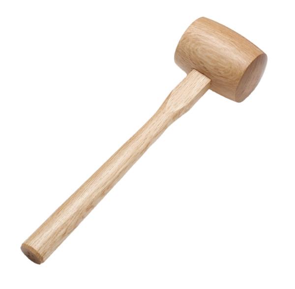Round Head Wooden Mallet (S) | LeatherCraftTools.com
